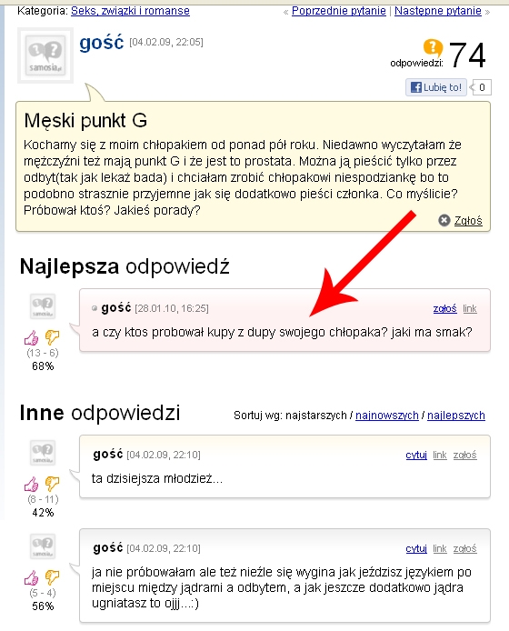 Męski punkt G - chamsko.pl