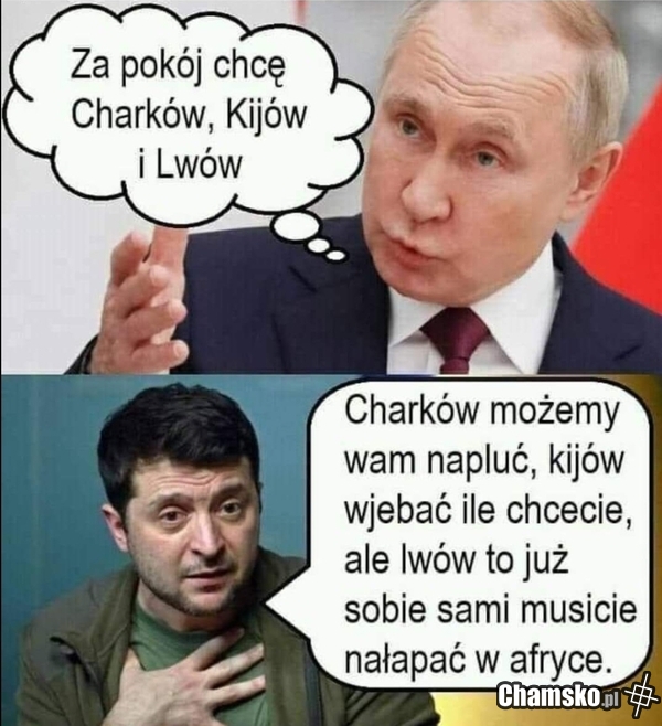Chamskie obrazki, czarny humor