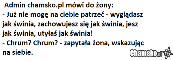 Chamskie obrazki, czarny humor