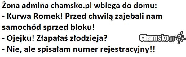 Chamskie obrazki, czarny humor