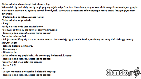 Chamskie obrazki, czarny humor