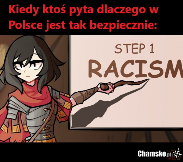 Chamskie obrazki, czarny humor