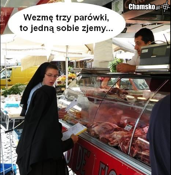 Chamskie obrazki, czarny humor