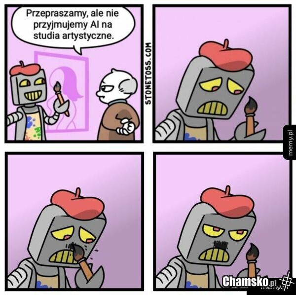 Chamskie obrazki, czarny humor