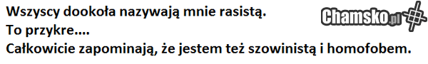 Chamskie obrazki, czarny humor