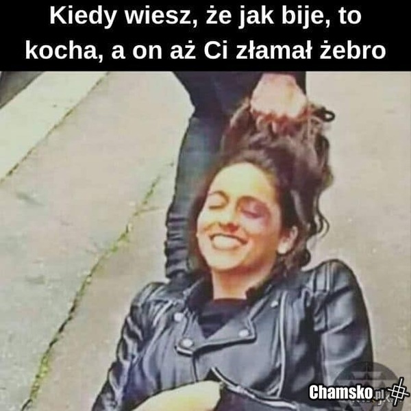 Chamskie obrazki, czarny humor