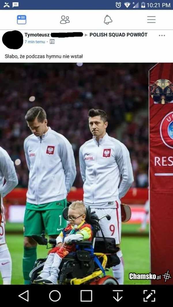 Przykra sprawa - chamsko.pl