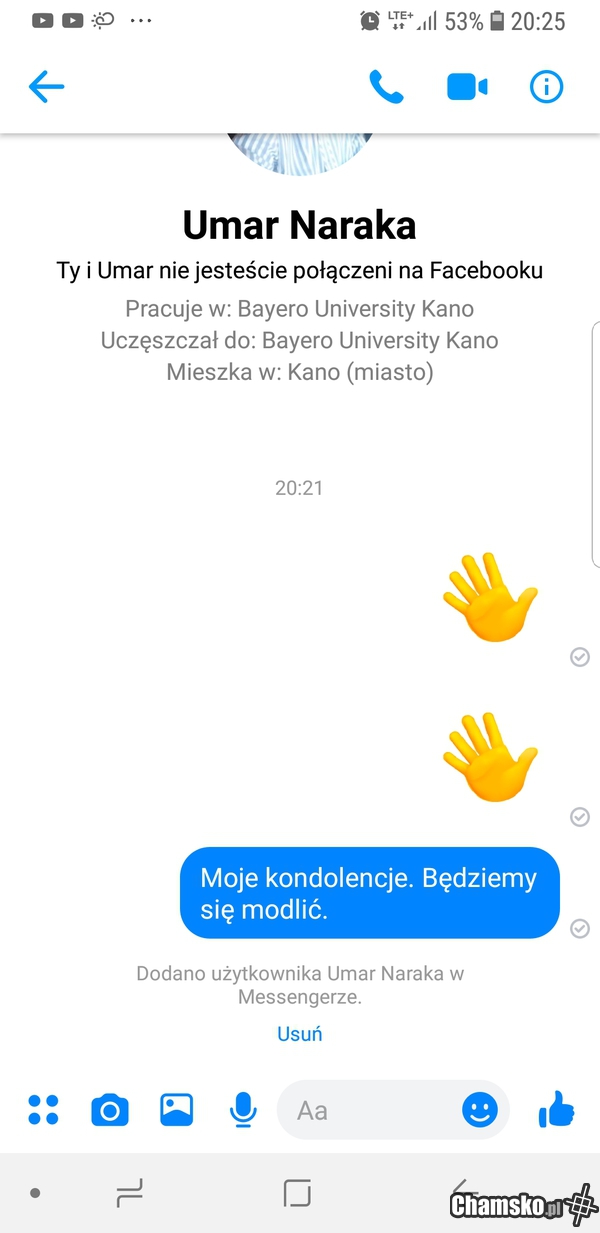 Umar Naraka - chamsko.pl